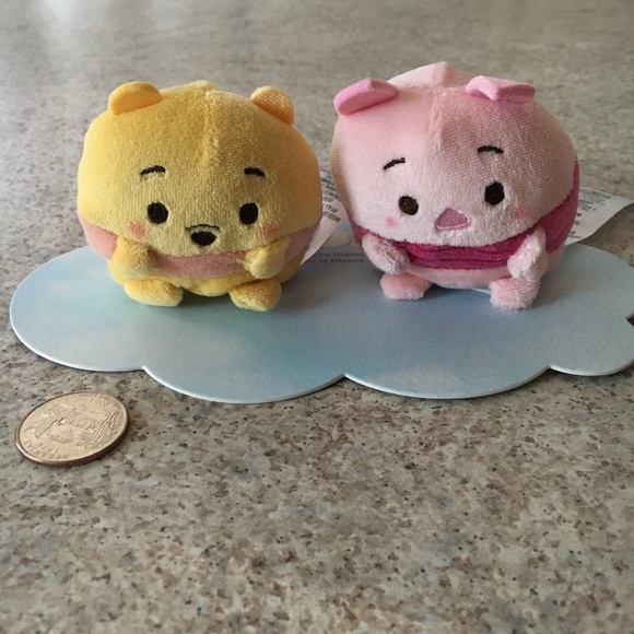Disney | Other | Disney Ufufy Minis Winnie The Pooh And Pigley | Poshmark